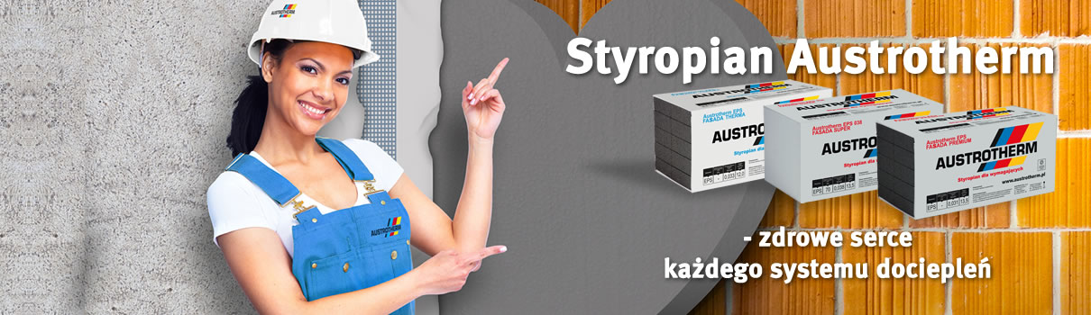 Ocieplenie styropianem i sztukateria elewacyjna | Austrotherm ...